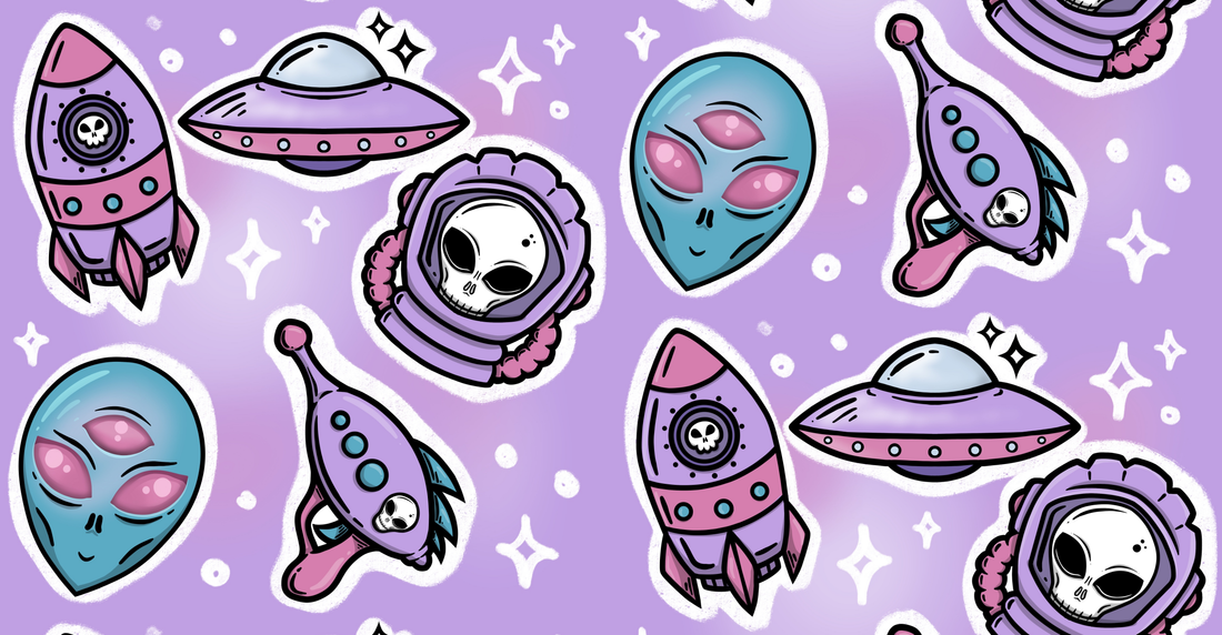 Kozmik Nails Artfully Handcrafted Out Of This World Acrylic Dip Powder